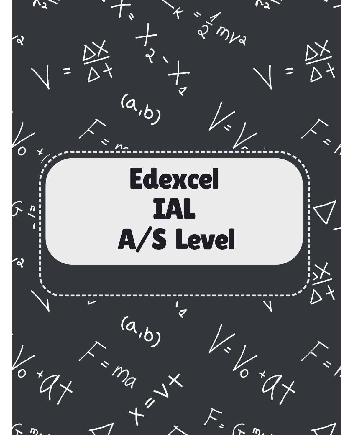 Edexcel IAL – A/S Level (1st Year) – MathsMo
